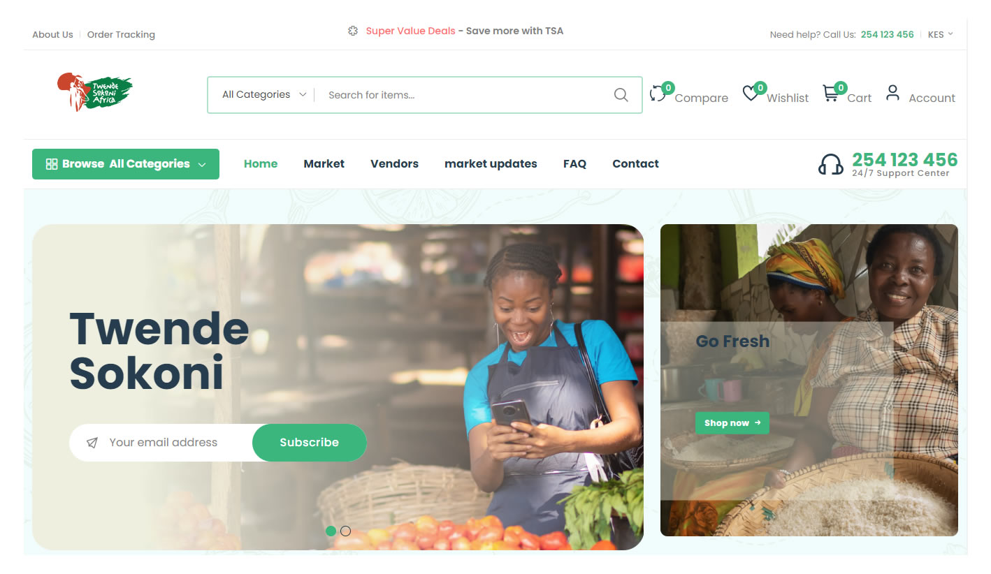 Home - Twende Sokoni Africa